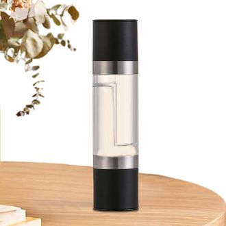 Generic Salz- und Pfeffermühle, wiederaufladbare Salzmühle - Einstellbare Gewürzmühle, Salzmühle, tragbare Gewürzflasche für schwarzen Pfeffer, Salz und Sesam