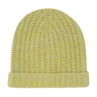 The Elder Statesman Homme, Accessoires, Multicolore, Taille: ONE Size Bonnet Bicolore en Cachemire