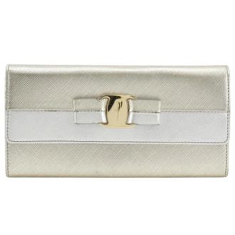 Ferragamo Pre-owned Vara Long wallet (bi-fold) - - Pre-owned - Damen - Grau - ONE SIZE