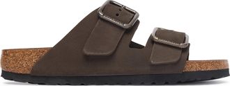 Birkenstock Pantoletten Birkenstock Arizona Wire Buckle 1032764 Dunkelbeige