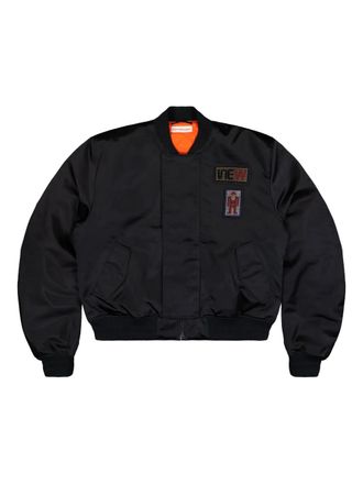 Walter Van Beirendonck Beep Beep Bomberjacke - Schwarz