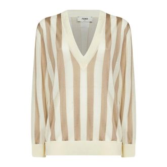 Fendi Damen, Strickwaren, Mehrfarbig, SGr&ouml;&szlig;e