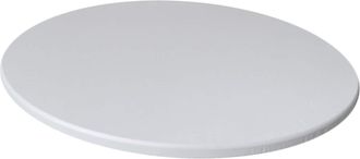 MagiDeal Anti-slip Runde Tisch Abdeckung Tuch wasserdichte Tischdecke Fit 60cm Durchmesser, Weiß