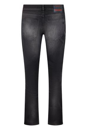 Diesel Mens Jeans Slim-Fit Black Denim Cotton