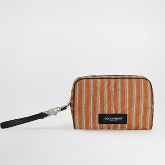 Dolce & Gabbana Froiss&eacute; Fabric Handbag - Mann Shopper Multicolor Onesize