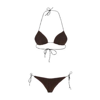 Os&eacute;ree Lumiere Bikini - - Swimwear - Damen - Braun - L