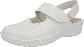 Berkemann Femme Helene Sandale, Blanc Brillant, 35.5 EU