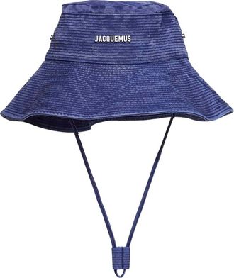 Jacquemus unisex, Accessoires, Bleu, Taille: 60 CM Le Bob de-N&icirc;mes