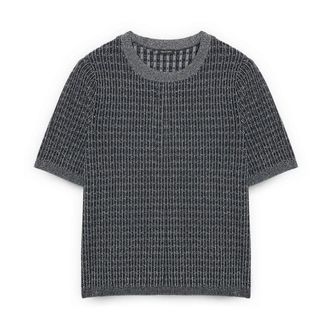 Fiorella Rubino Damen, Strickwaren, Blau, MGr&ouml;&szlig;e