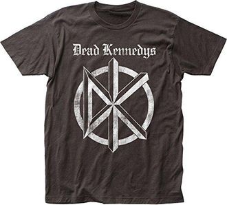 Impact Merchandising Impact Dead Kennedys Distressed Old English Logo Fitted T-Shirt