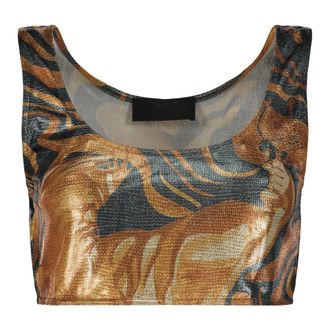 Alberta Ferretti Damen, Oberteile, Mehrfarbig, XSGr&ouml;&szlig;e