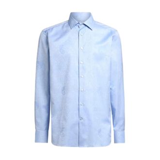 Etro Homme, Chemises, Bleu, Taille: 2XL Chemise &Eacute;l&eacute;gante Mrib0001 99Tj590 B0028