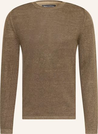Marc O'Polo Marc Opolo Pullover Mit Leinen beige