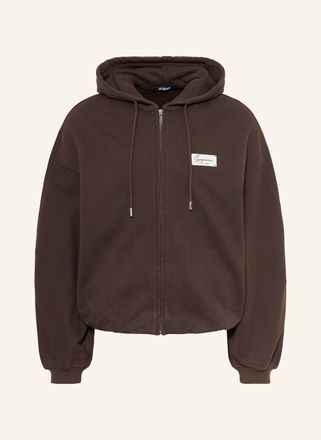 Jacquemus Jacquemus Sweatjacke Le Hoodie Montaigne braun