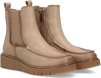 Shoes & Blues Botte type Chelsea avec berceau pour femme au design minimaliste. Comprend des panneaux élastiques latéraux pour un ajustement confortable et pratique