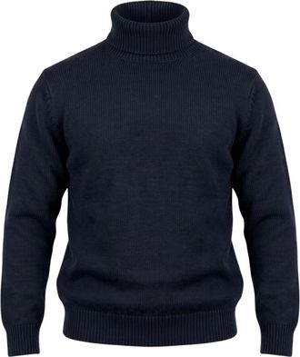 Bl'ker Blker - Steve Turtleneck - Homme - Pulls - Bleu - Taille: 2XL