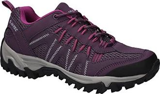 Hi-Tec Hi-Tec Jaguar Womens Italian Plum/Festival Fuchsia, Chaussure de randonnée, Italian Plum/Festival Fuchsia