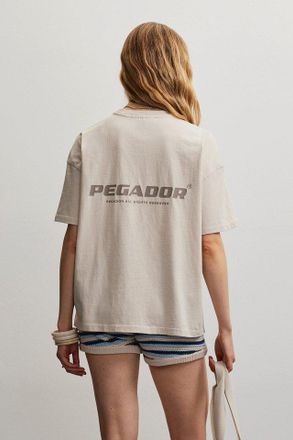 Pegador T-Shirt ARENDAL LOGO HEAVY OVERSIZED TEE Baumwolle, oversize