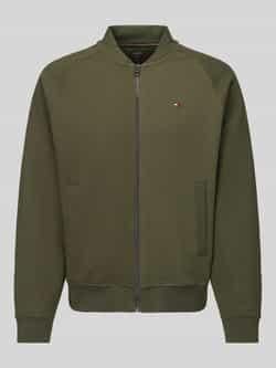 Tommy Hilfiger Regular Fit Sweatjacke aus Baumwoll-Mix