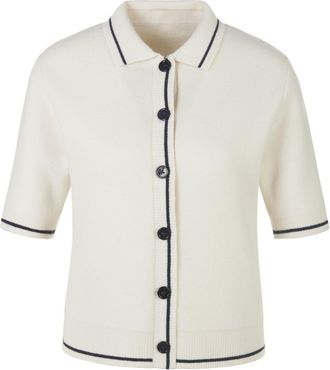 Peter Hahn Strickjacke aus 100% Premium-Kaschmir Peter Hahn weiss