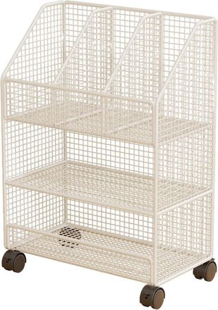 Generic Mobile Aufbewahrungsbox Mit Rollen F&uuml;r Einfaches Bewegen Und Mehrlagigem Design F&uuml;r Maximalen Platz Im Schlafzimmer Oder(White)