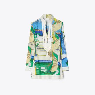Tory Burch Bedruckte Tory Tunika