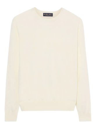 Brooks Brothers Pullover mit rundem Ausschnitt - Nude