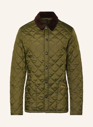 Barbour Steppjacke Heritage Liddesdale gruen