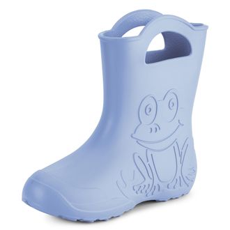 Ladeheid Eva Gummistiefel Damen federleichte wasserdichte Damenschuhe Regenschuhe LA-CA-09 (Hellblau, 36/37 EU)