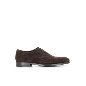 Henderson Braune Wildlederschuhe mit Ledersohle - - Shoes - Herren - Braun - 45 EU
