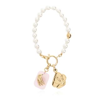 Casablanca Femme, Accessoires, Blanc, Taille: ONE Size Icon Pearl Bracelet