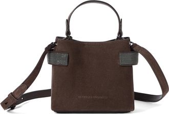 Brunello Cucinelli Petit sac &agrave; main Essence - Femme - Sacs - Brun - Taille: ONE Size