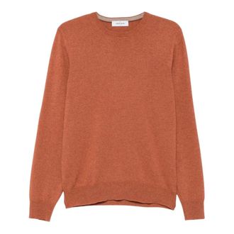 Gran Sasso Herren, Strickwaren, Orange, SGr&ouml;&szlig;e