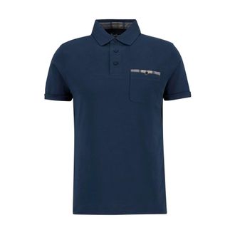 Barbour Corpatch Tailored Polo Shirt - - Tops - Herren - Blau - L