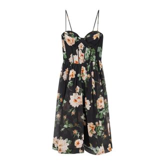 Zimmermann Luna Corset Midikleid - - Dresses - Damen - Mehrfarbig - L