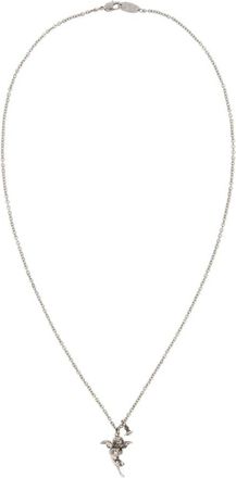 Vivienne Westwood Putti Anh&auml;nger Halskette - - Accessories - Damen - Wei&szlig; - ONE SIZE