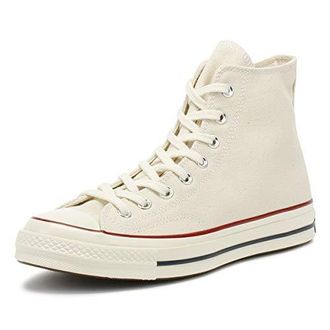 Converse Mixte Chuck 70 Classic High Top Sneakers Basses, Multicolore (Parchment/Garnet/Egret 247), 37.5 EU