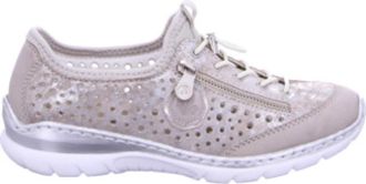 Rieker Casual Schn&uuml;rschuhe in Beige - - Shoes - Damen - Beige - 38 EU