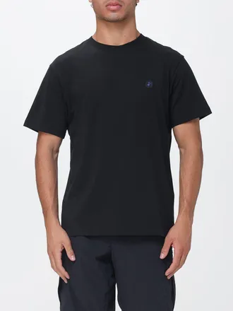 Save The Duck T-shirt basique &agrave; col rond et manches courtes en pur coton