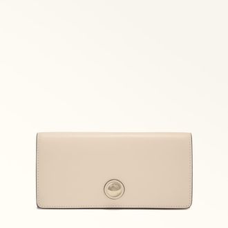 Furla Sfera Klassisches Portemonnaie Ballerina I Rosa Weiches Kalbsleder Damen