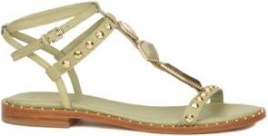 Ash Sandale Penny en cuir avec applications PENNY EUCALYPTUS, vert, 36 EU