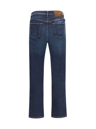 Jacob Cohen Mens Jeans Straight-Leg Denim 100d Cotton; Elastane
