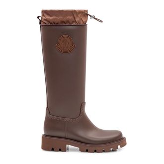 Moncler Kickstream High Regenstiefel - - Shoes - Damen - Rot - 36 EU