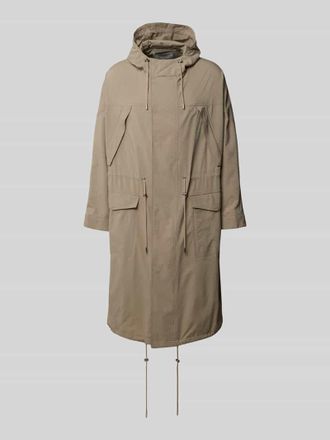 Maison Kitsun&eacute; Parka mit Pattentaschen