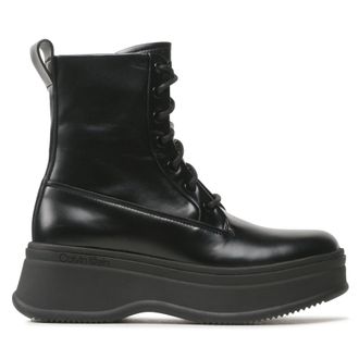 Calvin Klein Schn&uuml;rschuhe Calvin Klein Pitched Combat HW0HW01599 Schwarz