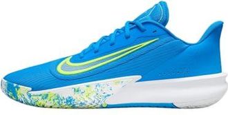 Nike Nike Precision 7 Chaussures de Basketball pour Homme (FN4322-400, Bleu Photo/Volt/Blanc), Bleu Photo/Volt/Blanc, 48 EU