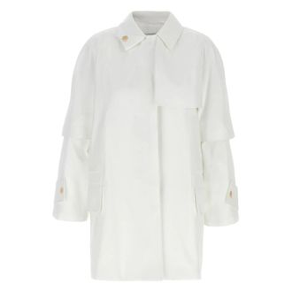 Max Mara Baba Trenchcoat - - Coats - Damen - Wei&szlig; - 3XS