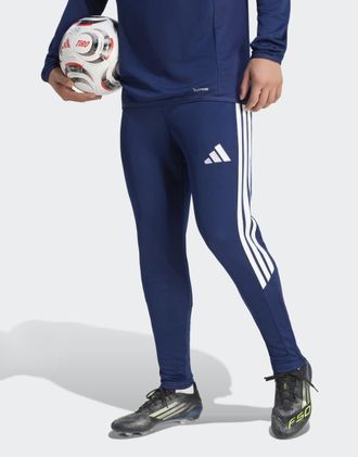 adidas adidas Performance - Tiro 26 League - Pantalon de sport ajust&eacute; - Bleu marine &eacute;quipe 2/blanc