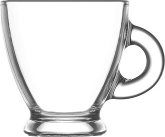 LAV Roma Acan Set mit 6 Tassen aus Glas, 95 cl