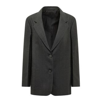 STUDIO NICHOLSON Veste en laine Mazar - Femme - Vestes - Gris - Taille: 36 FR